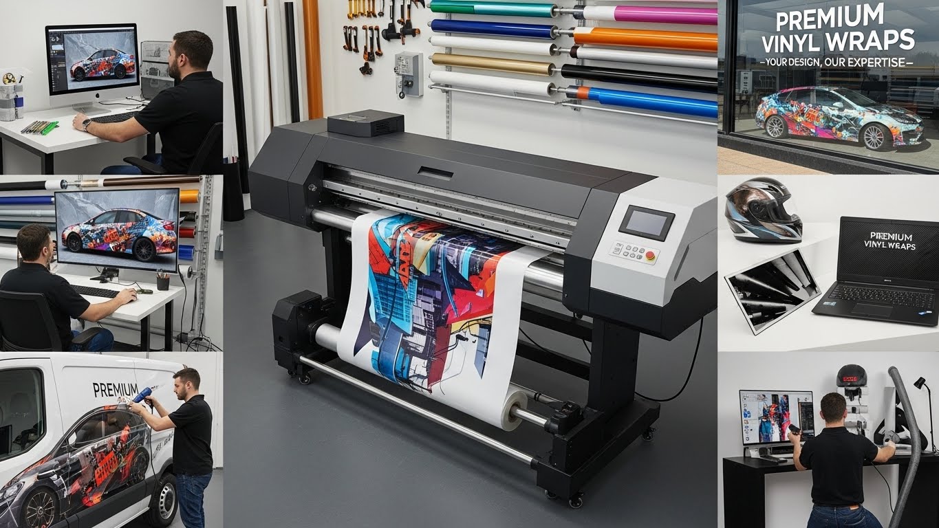 Vinyl Wrap Printing Services | Vehicle & Commercial Wraps - HEY FILM
